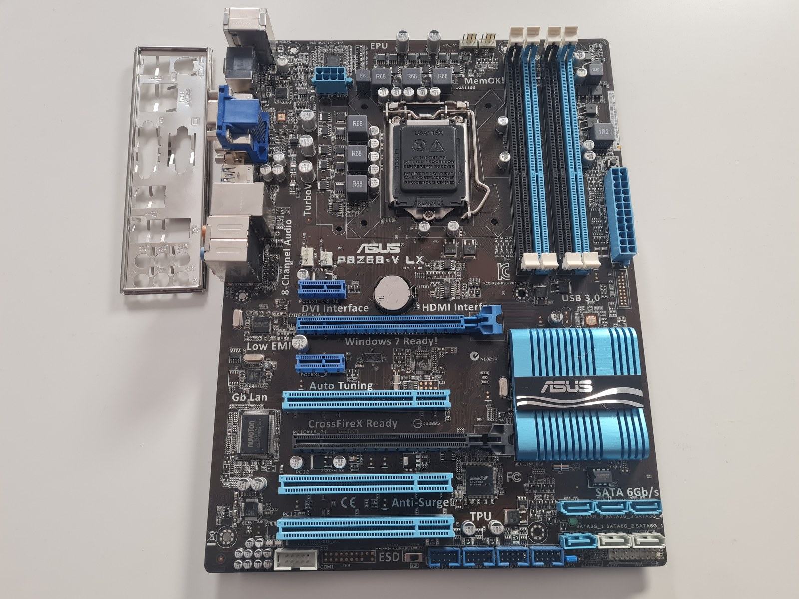 ASUS P8Z68-V LX, Intel Z68, ATX, Socket 1155 - Jamstvo / R1 / PDV
