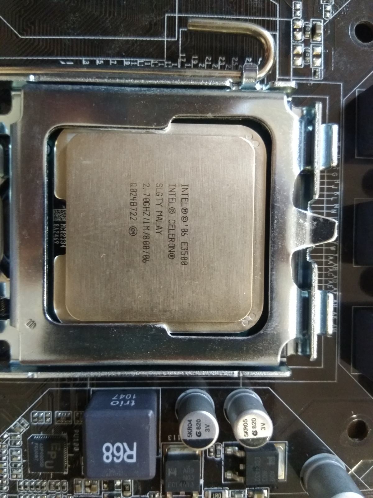 Asus PSG41T-M SI DDR3 LGA 775 + Intel Celeron E3500 + I/O shield