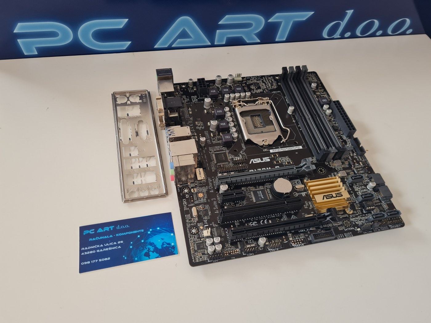 ASUS Q170M-C, Intel Q170, Socket 1151 - Račun / R1 / Jamstvo