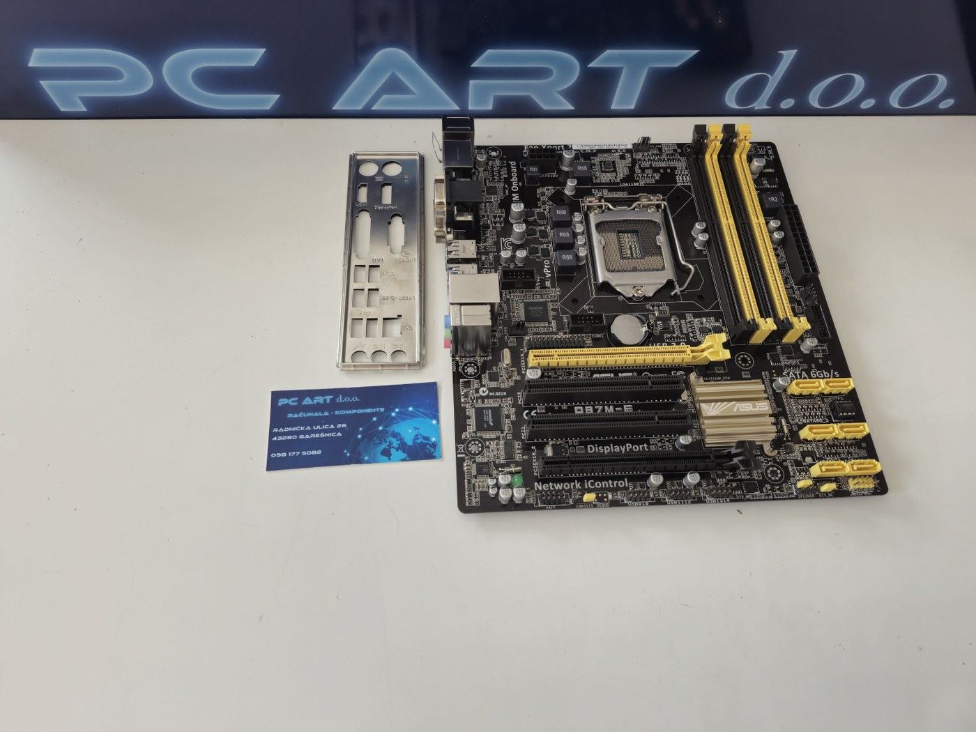 ASUS Q87M-E, Intel Q87, Socket 1150 - Račun / R1 / Jamstvo