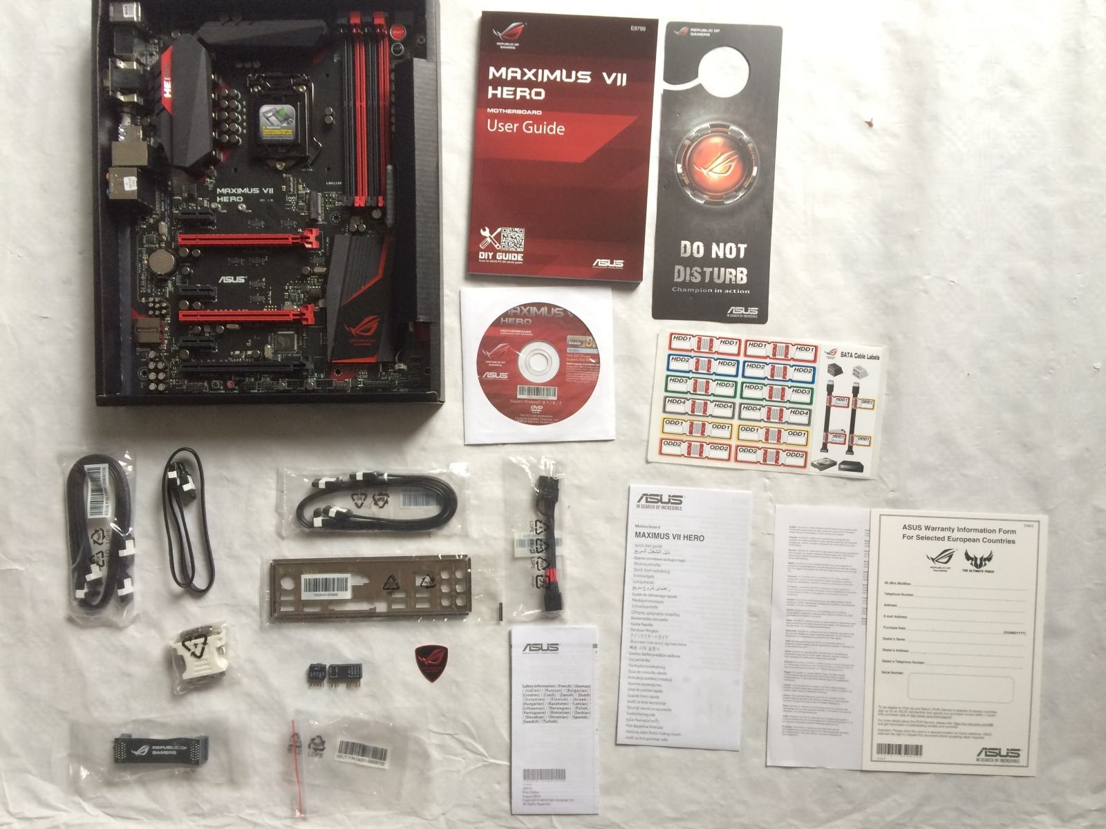 Asus ROG Maximus VII Hero, socket 1150, NOVO i NEKORIŠTENO