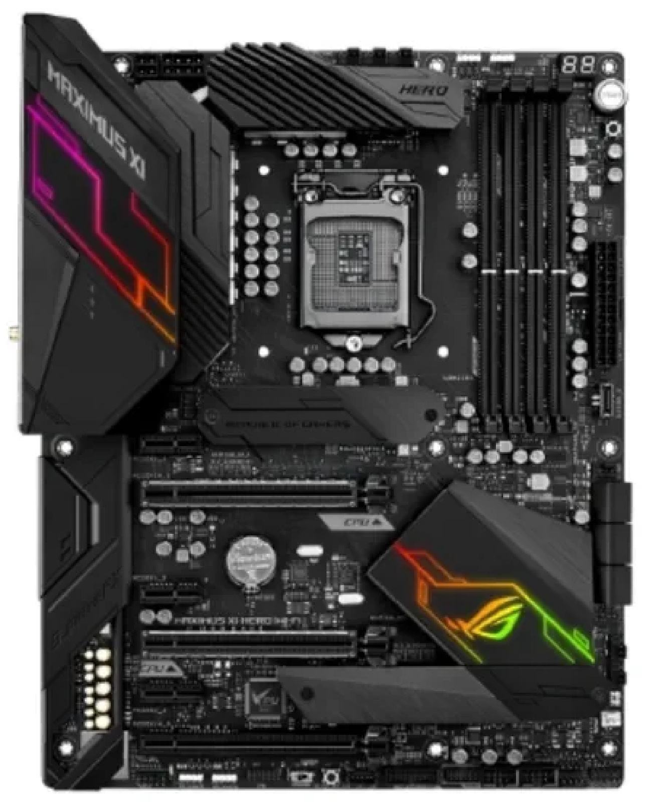 ASUS ROG Maximus XI Hero, DDR4, USB 3.1 Gen2, Wi-Fi, RGB
