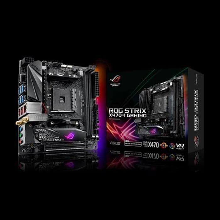 ASUS ROG Strix X470-I Gaming + Fractal Design Nano S White LE