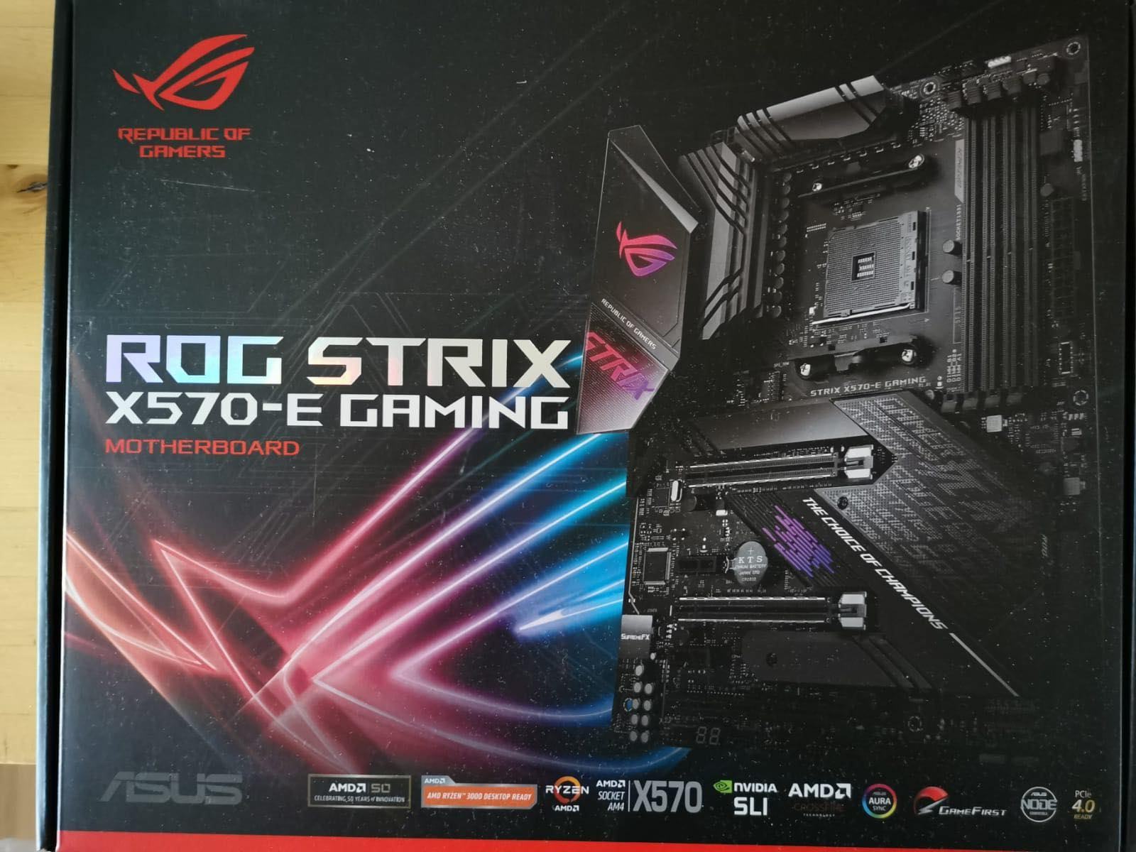 ***Asus ROG Strix X570-E Gaming, novo***