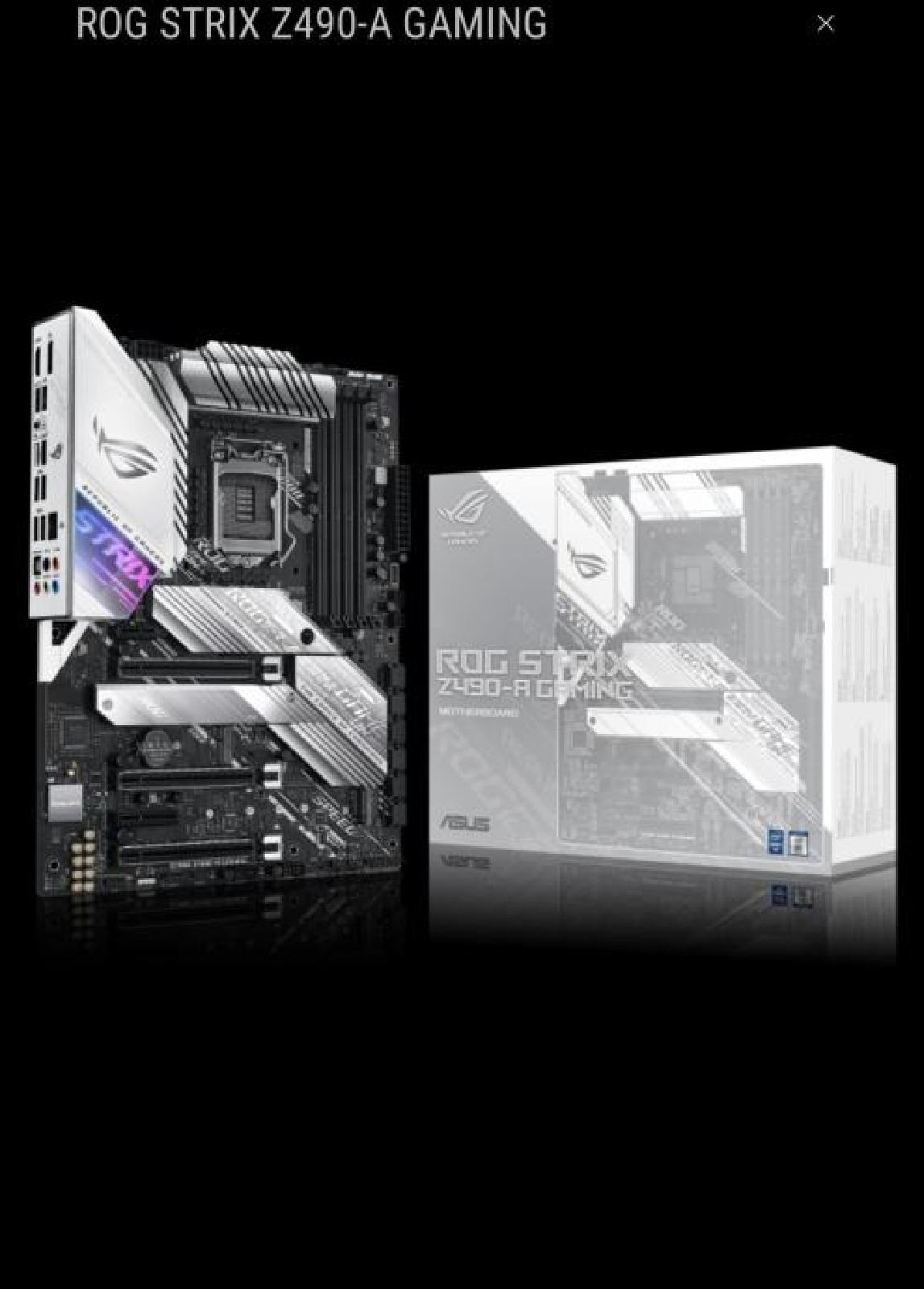 Asus ROG Strix Z490-A Gaming