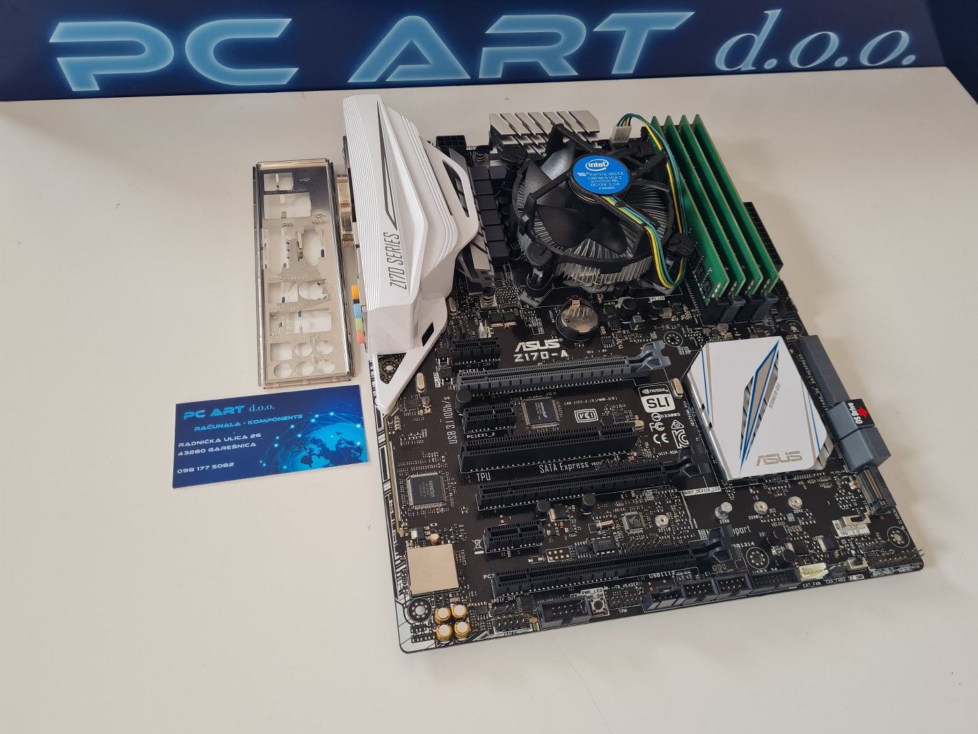 ASUS Z170 - A + i7 6700 + 8/16/32/64GB DDR4 - Račun/R1 / Jamstvo