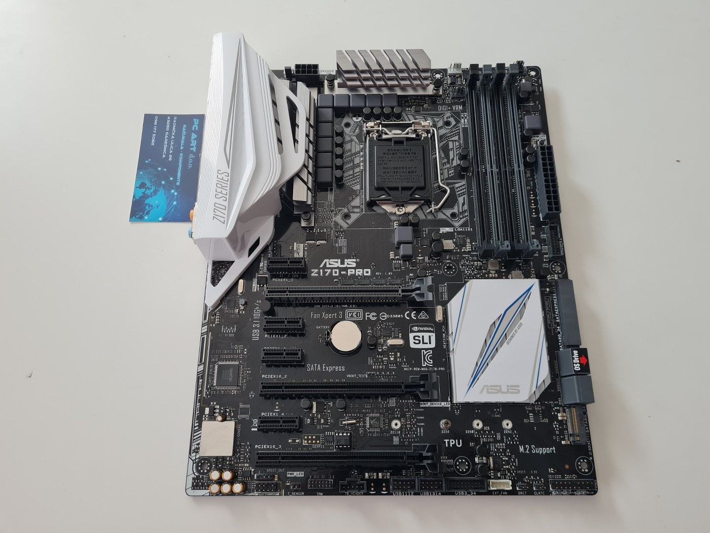 ASUS Z170 - PRO, Intel Z170, Socket 1151 - Račun / R1 / Jamstvo