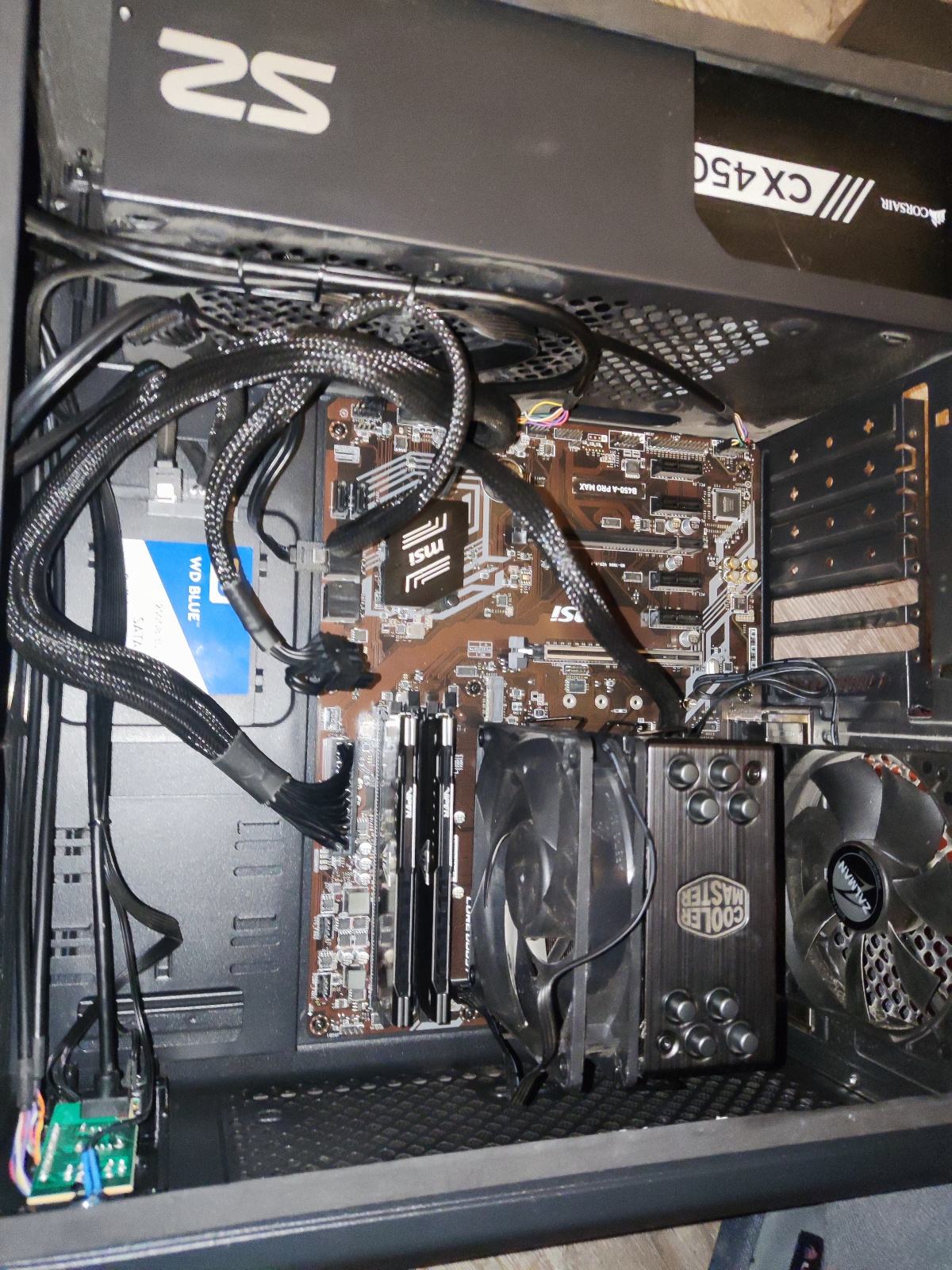 b450 ryzen 3600 bundle mbo/cpu/ram/ssd/psu