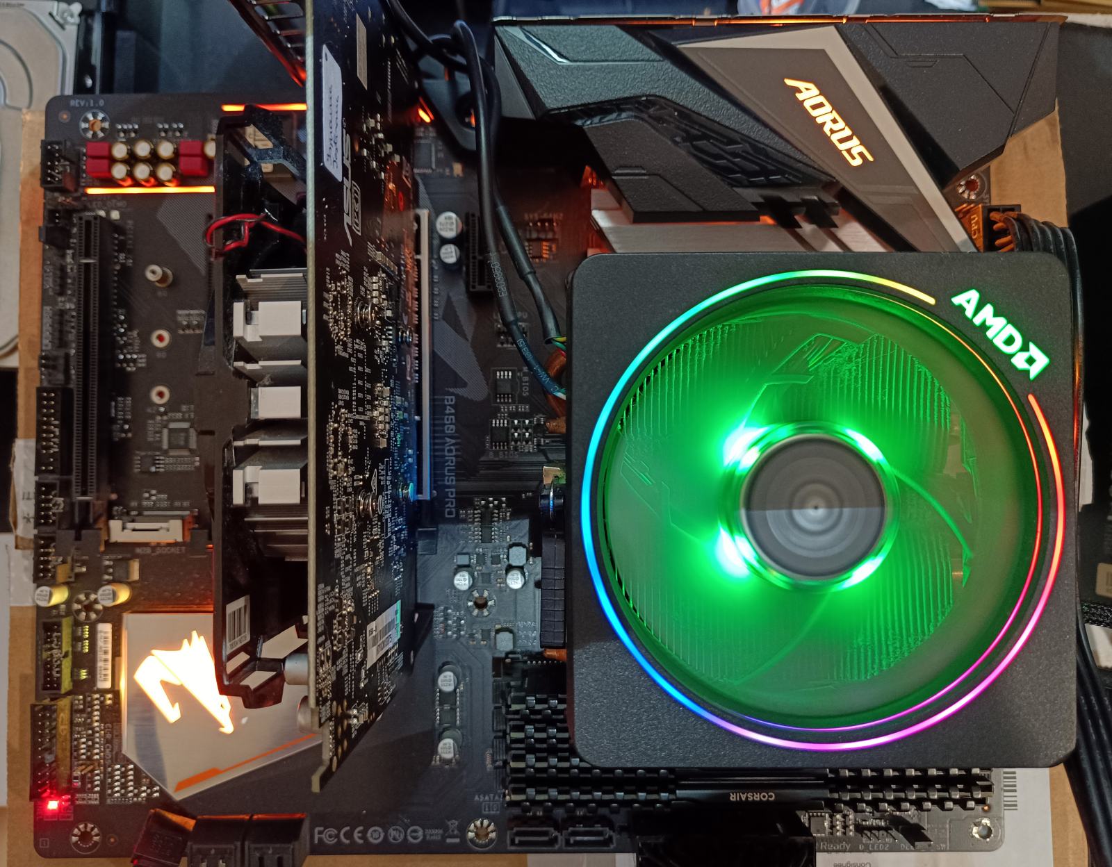 Komplet Ryzen MBO+CPU+RAM+CPU COOLER