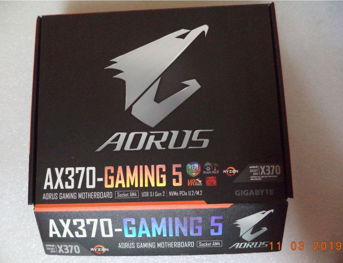 GIGABYTE Aorus GA-AX370-Gaming 5 Chipset AMD X370, Socket AM4 matična