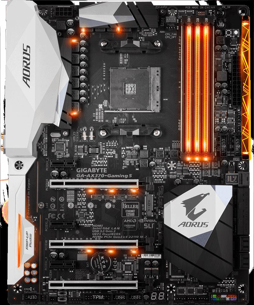 Gigabyte GA-AX370-Gaming K5 matična ploča, Socket AM4