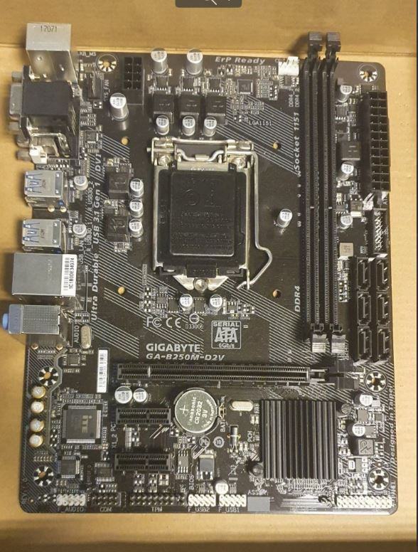 GIGABYTE GA-B250M-D2V Chipset B250 Socket Intel 1151 matična ploća