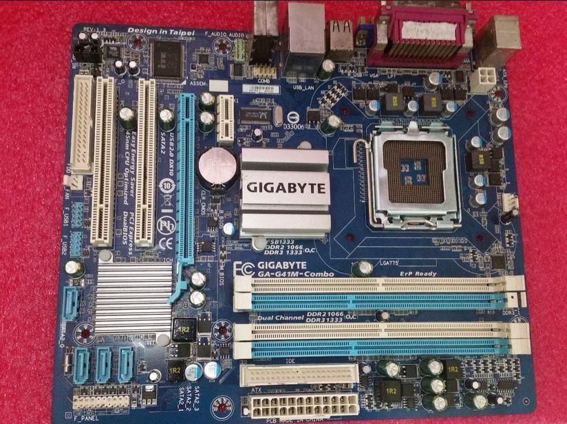 Gigabyte GA-G41M-Combo Intel Socket 775 DDR3 / DDR2 (DX10 grafička)