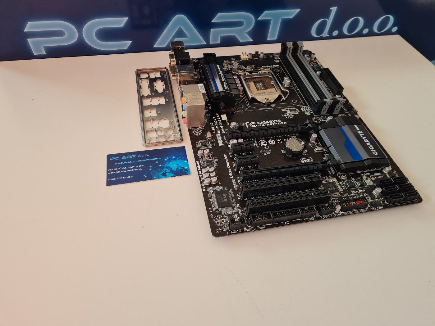 Gigabyte GA-H87-D3H, Intel H87, Socket 1150 - Račun / R1 / Jamstvo
