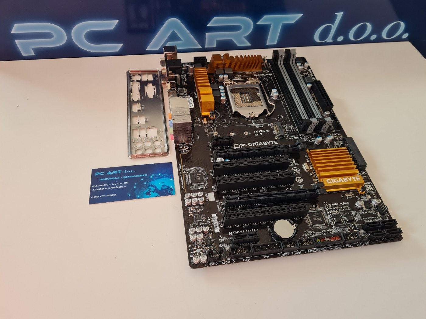 Gigabyte GA-H97-D3H, M.2, Intel H97, Socket 1150 - Račun/ R1 / Jamstvo