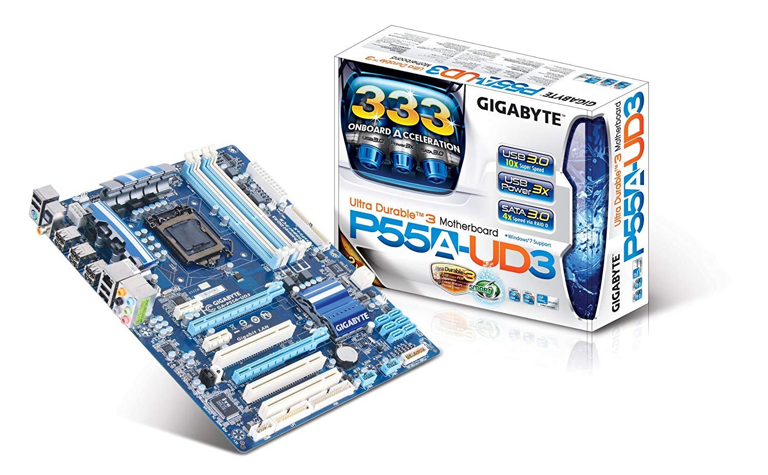 Gigabyte GA-P55A-UD3 (socket 1156)