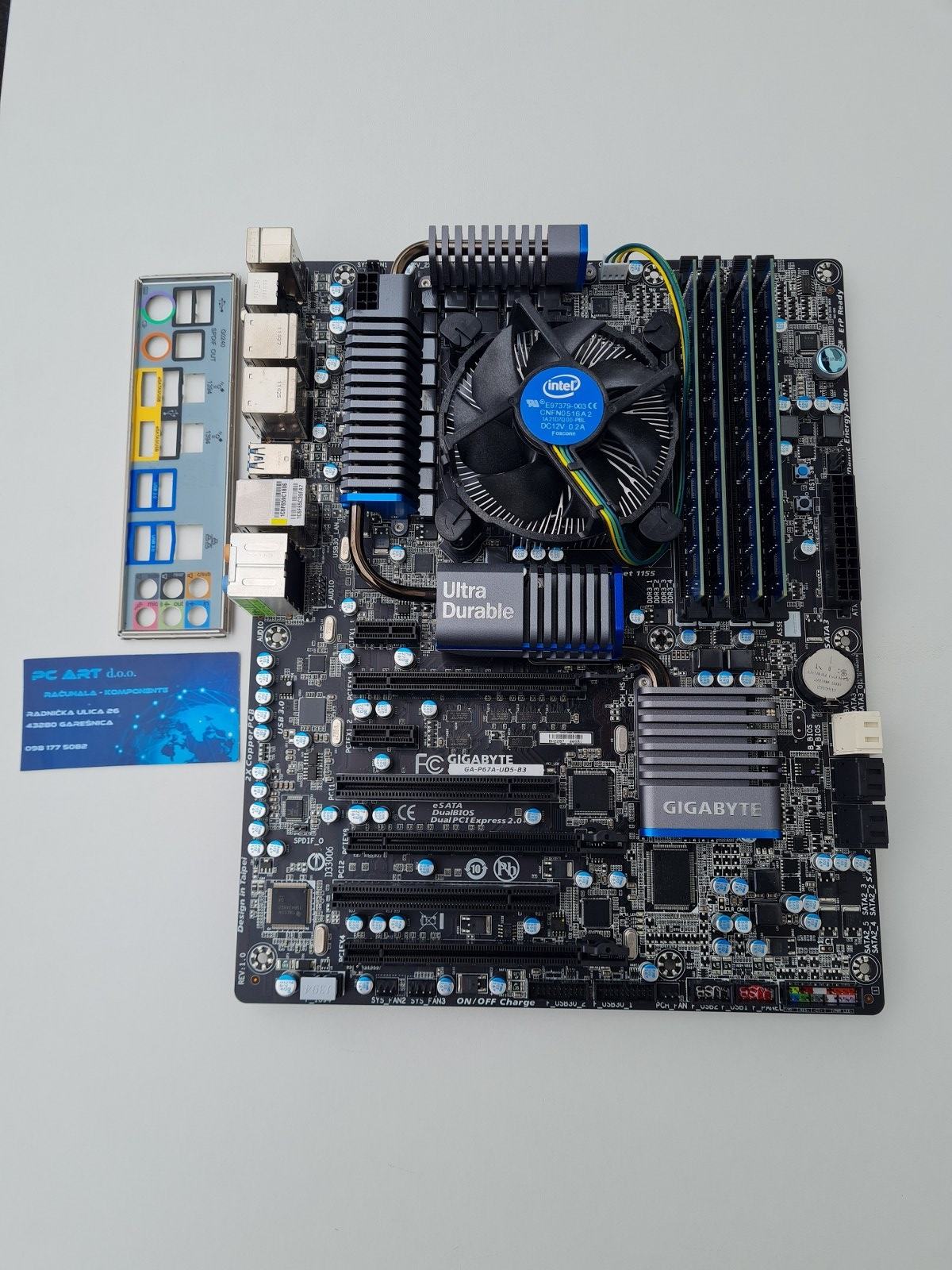 Gigabyte GA-P67A-UD5-B3 + i5 2300 + 4GB/8GB/16GB/32GB RAM - Račun/R1