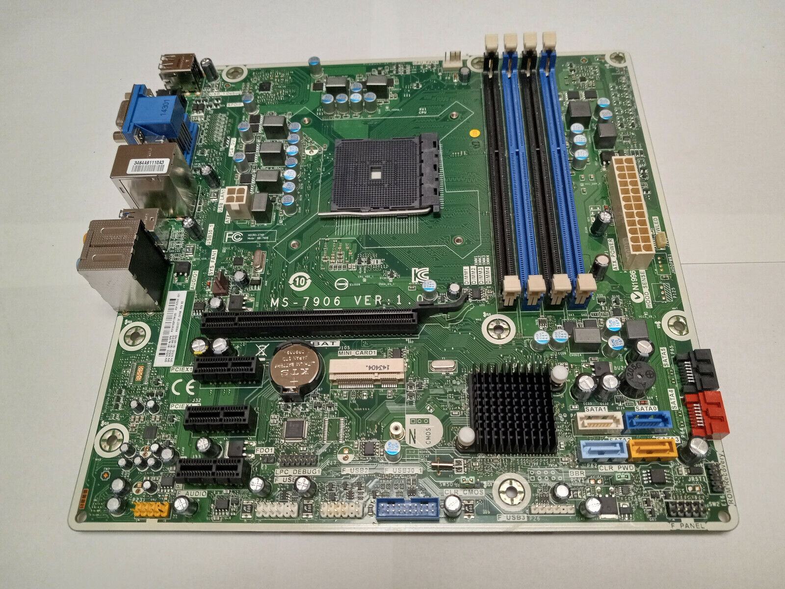 HP MS-7906 ver 1.0 socket FM2+ + cooler SUNON