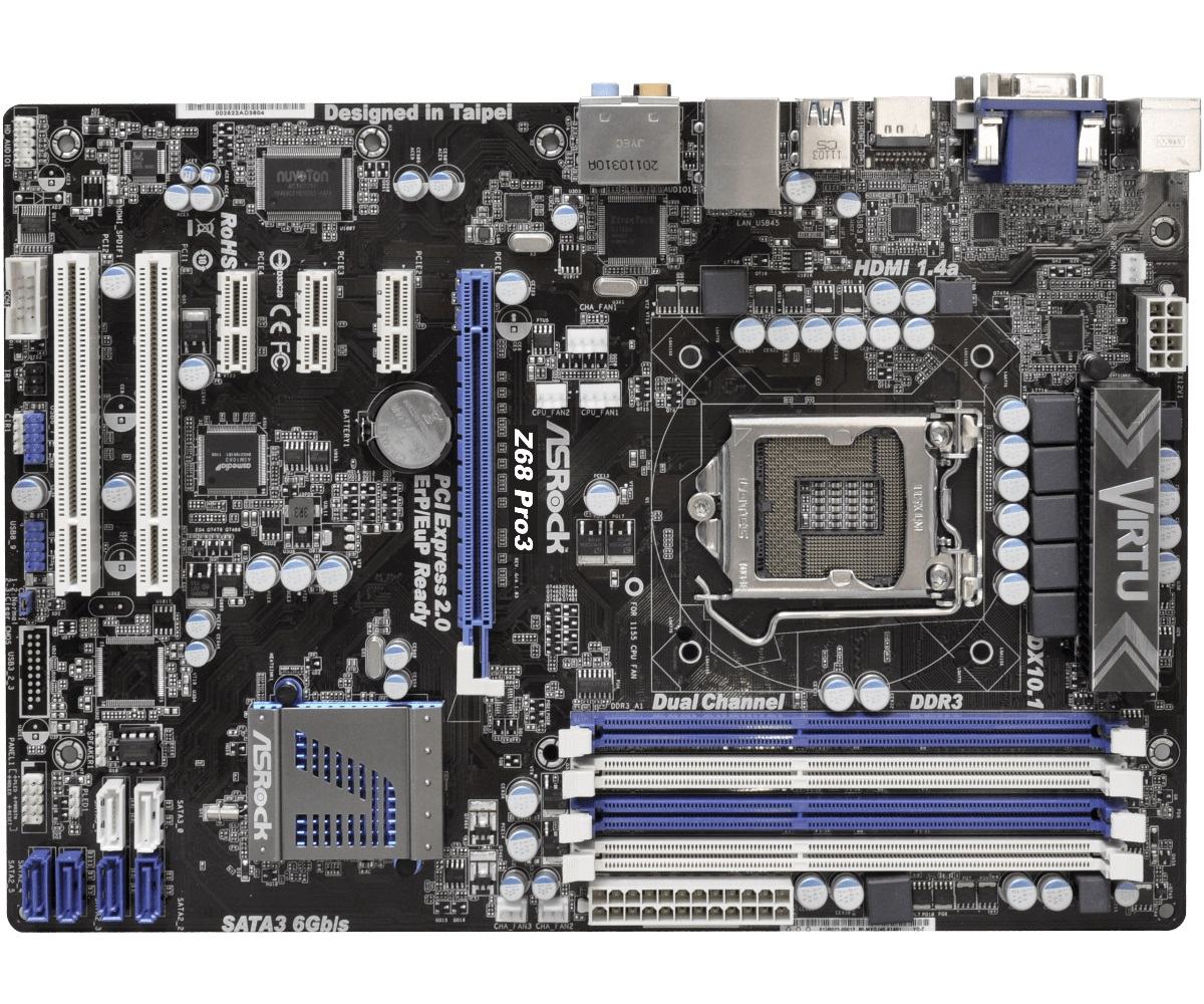 Maticna ploca 1155 AsRock Z68 Pro3 USB 3.0 DDR3 HDMI