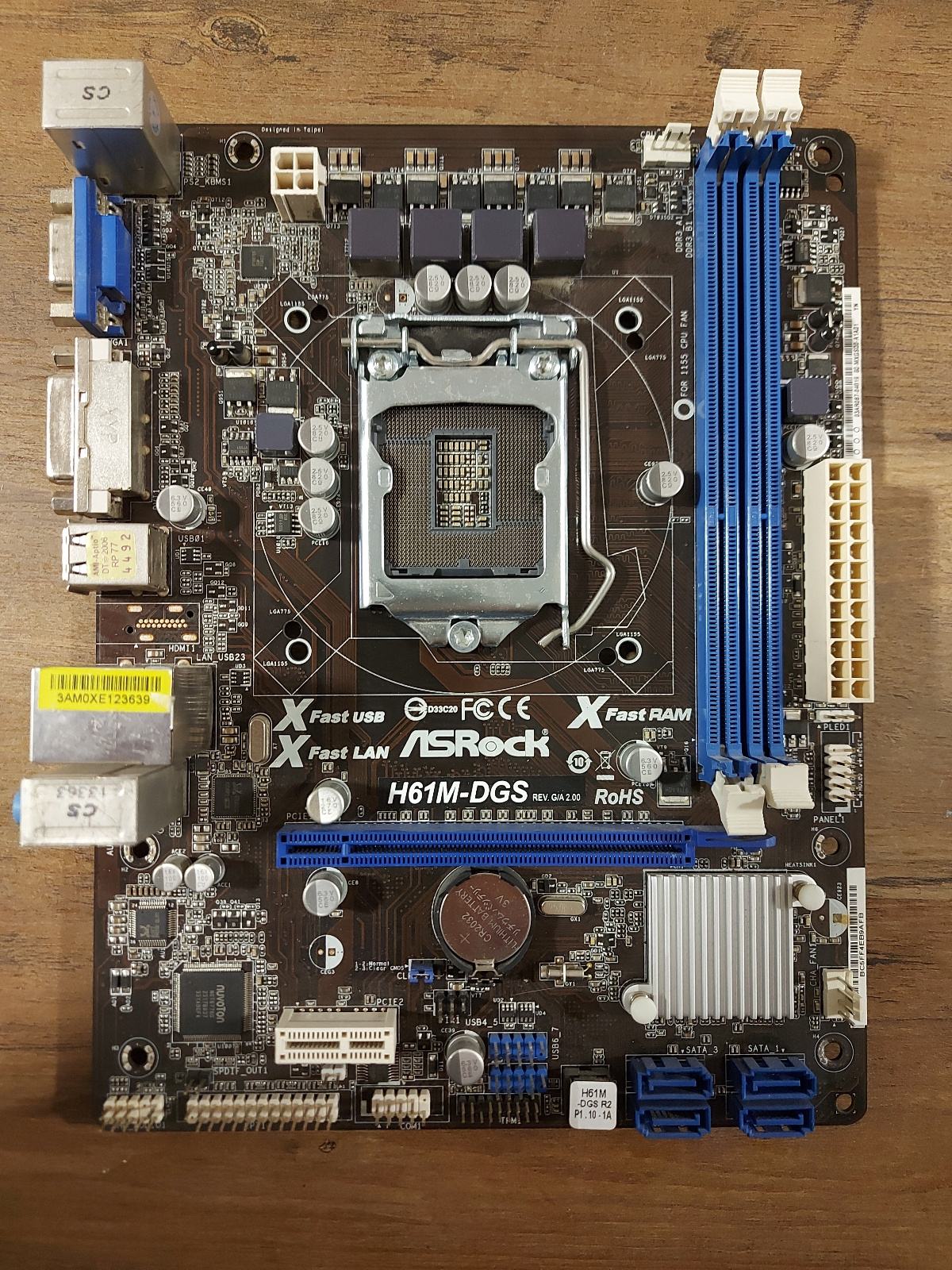 Matična ploča ASRock H61M DGS