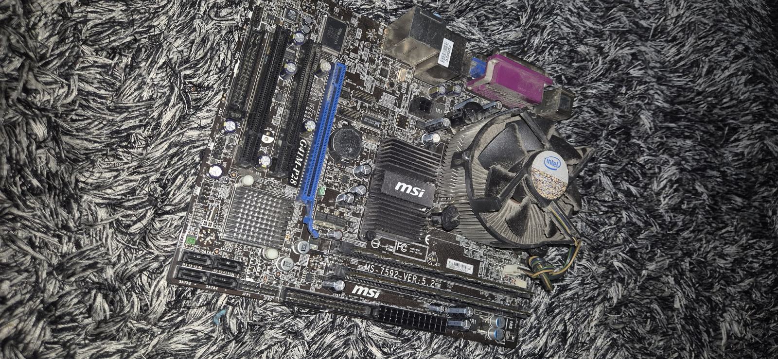 Matična ploča MSI + 6GB RAM + procesor