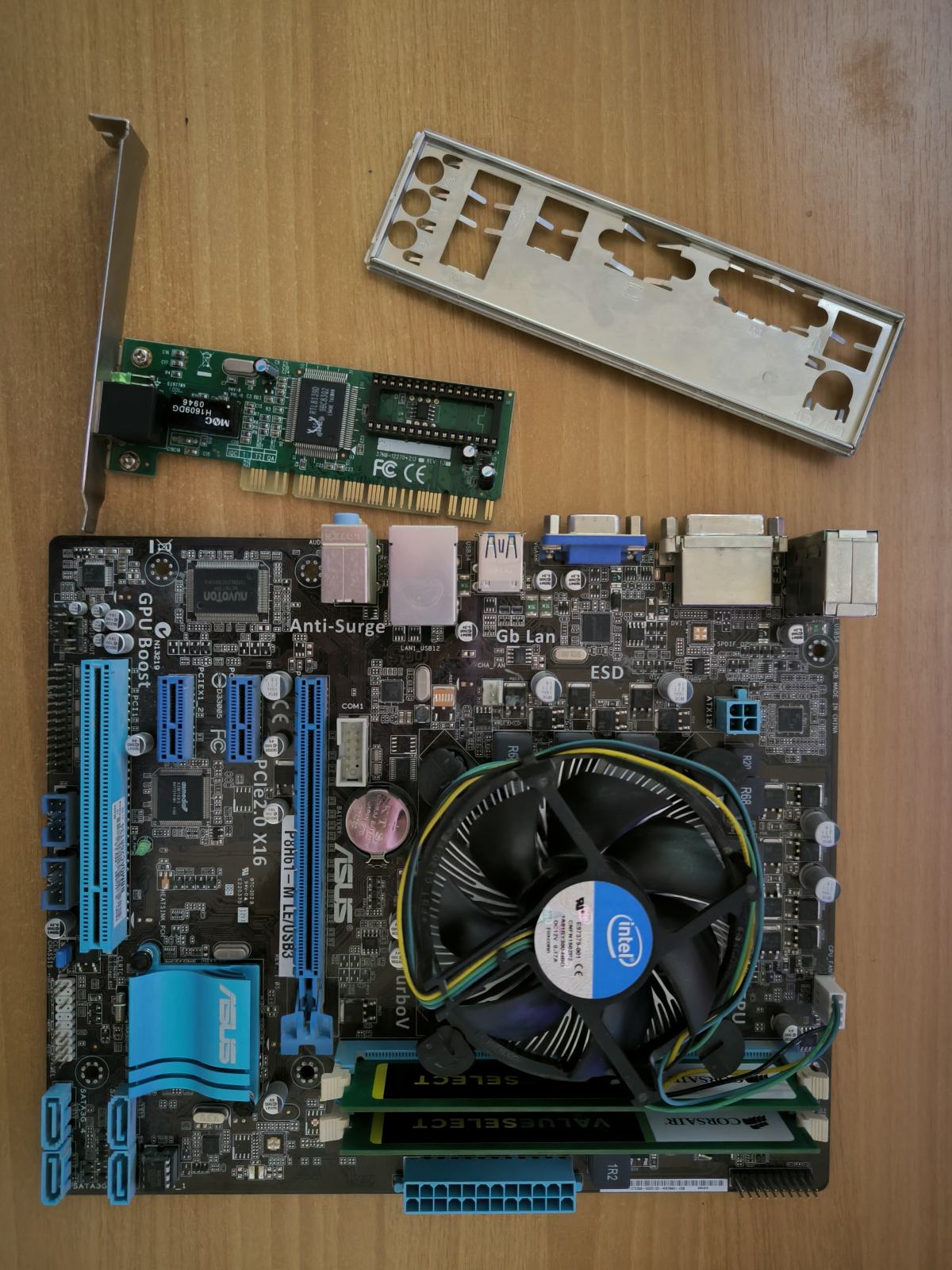 Matična + procesor + ram Intel i3-2100 RAM 8GB