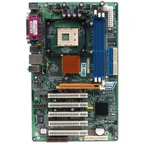 Matsonic MS9127C, socket 478, VIA P4X400, FSB 533MHz, AGP 8x, ATX