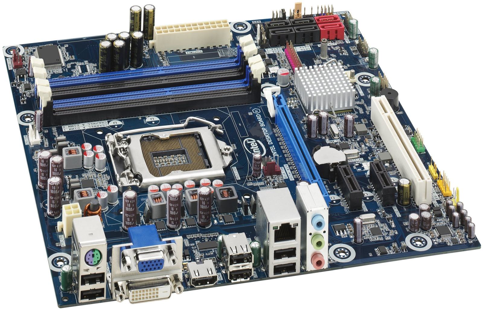 MB Intel DG55TC,LGA1156+cpu i3 530+cooler+io shield