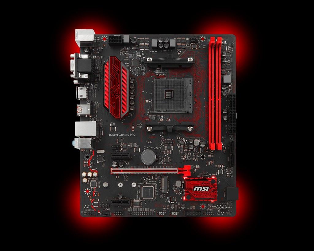 MSI B350M Gaming Pro mATX AM4