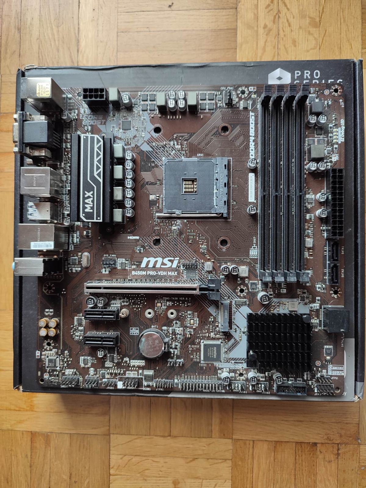 MSI B450M PRO-VDH MAX