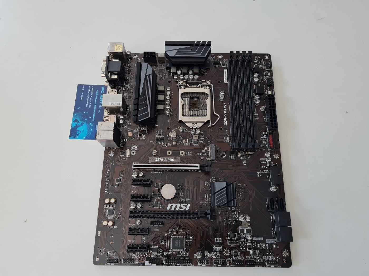 MSI Z370-A PRO, Intel Z370, Socket 1151 V2 - Račun / R1 / Jamstvo