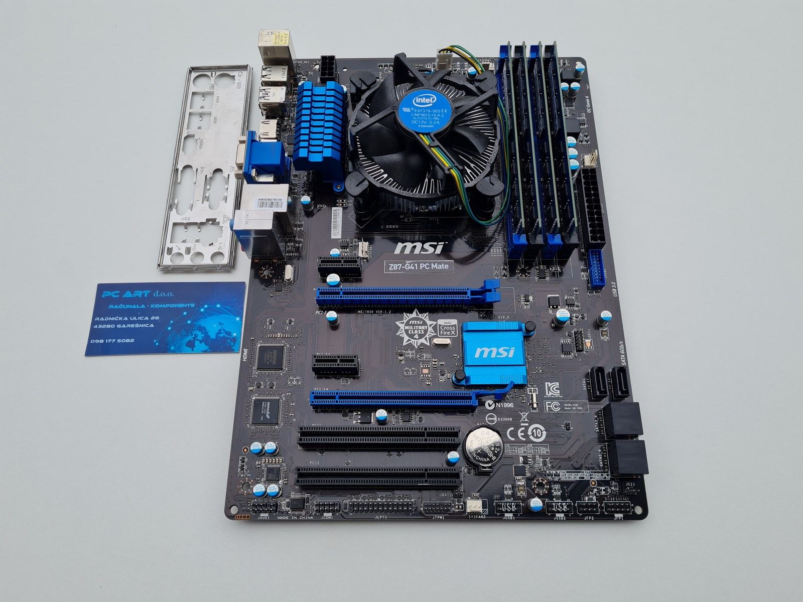 MSI Z87A-G41 + Xeon (i5 4440) + 4GB/8GB/16GB/32GB RAM - Račun / R1