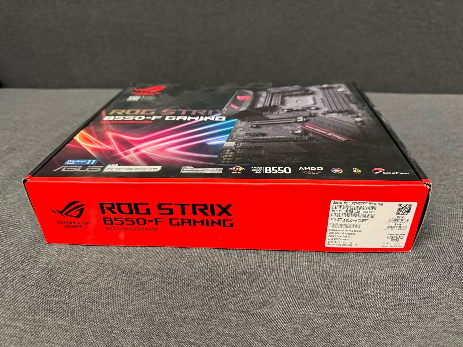 Rog Strix B550-F Gaming