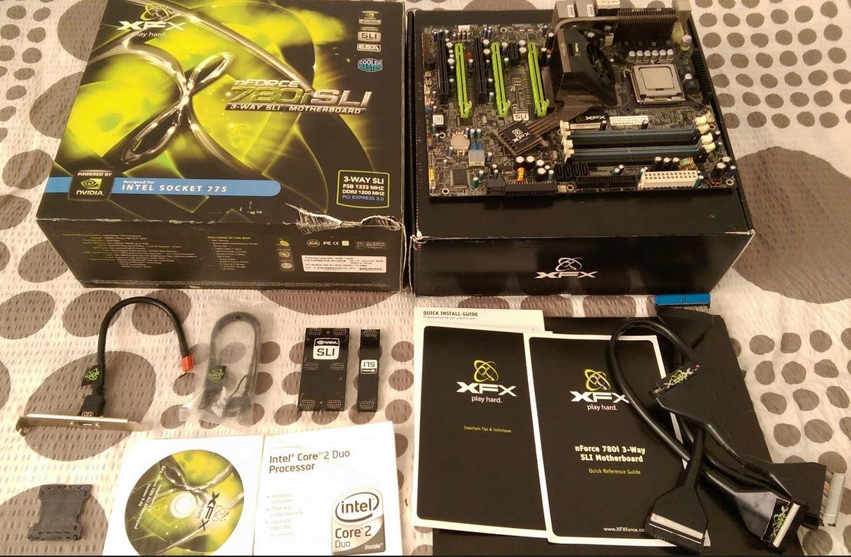 XFX nForce 780i SLI DDR2 Intel Socket 775 matična ploča