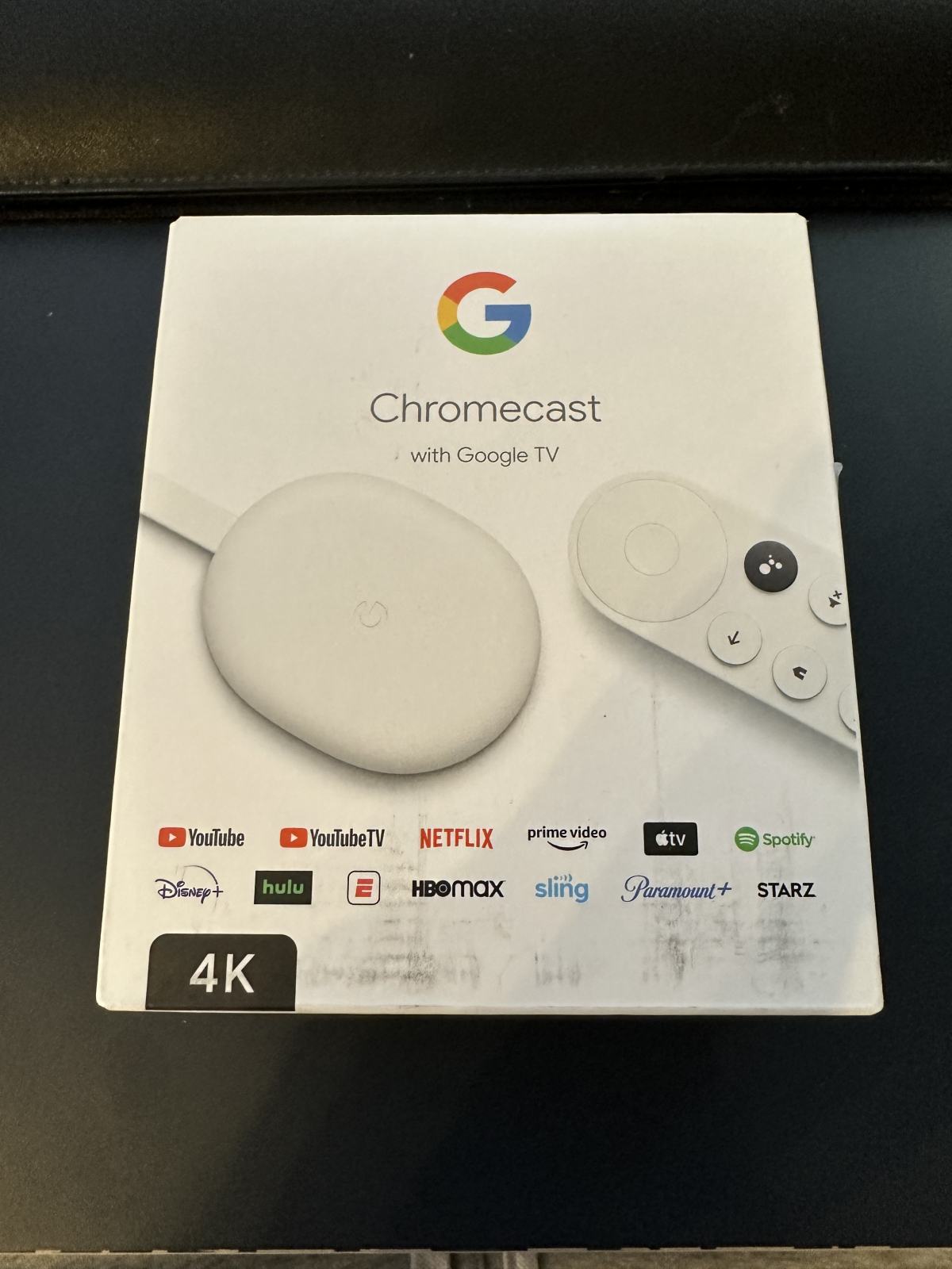 P:Google Chromecast 4 with Google TV 4K