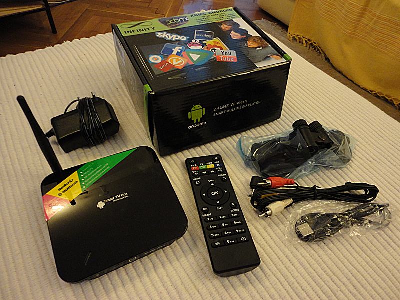 Infinity XBMC android TV box quad core