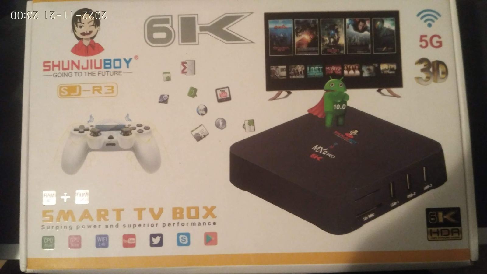TV Box shongjiuboy sj-r3 Android - MEDIA PLAYER