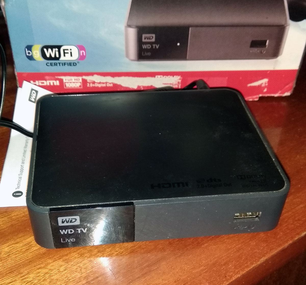 WD TV Live Streaming Media Player (Gen 3)