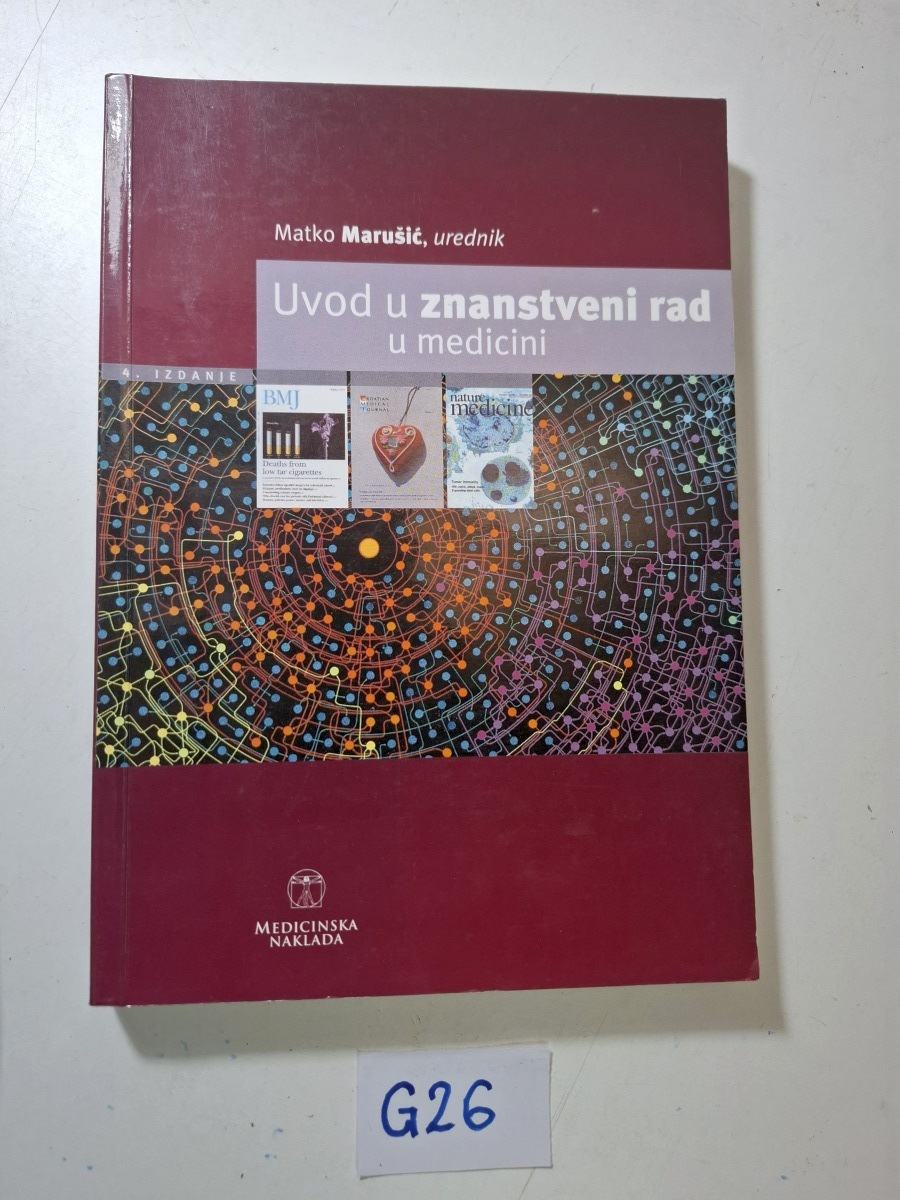 Matko Marušić (ur.) - Uvod u znanstveni rad u medicini