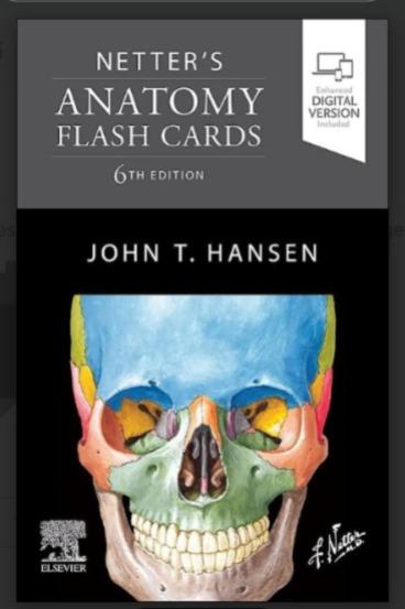 Netters Anatomy Flash Cards (Netter Basic Science) rabljeno/ izvrsno