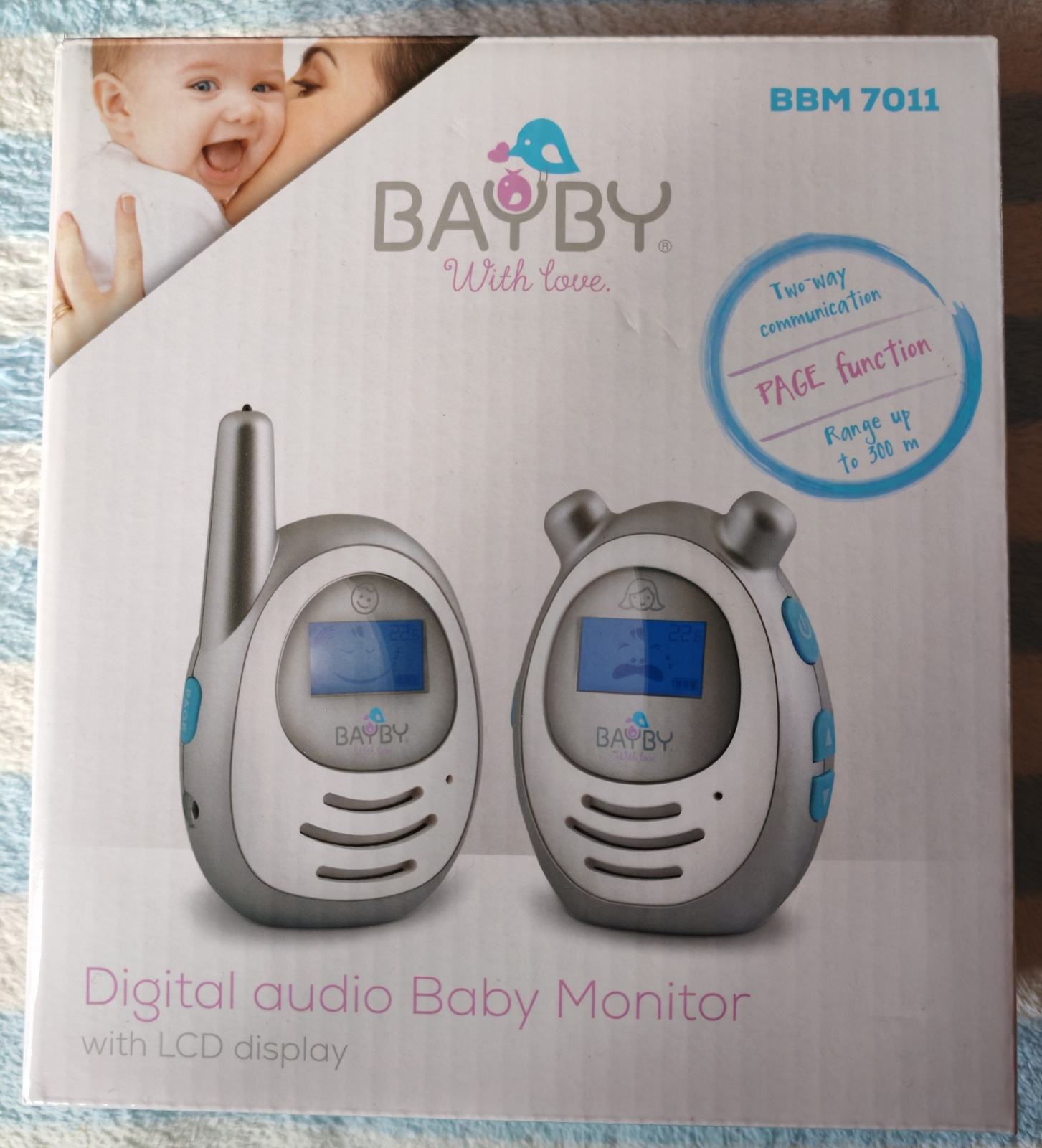 BAYBY digitalni audio baby monitor