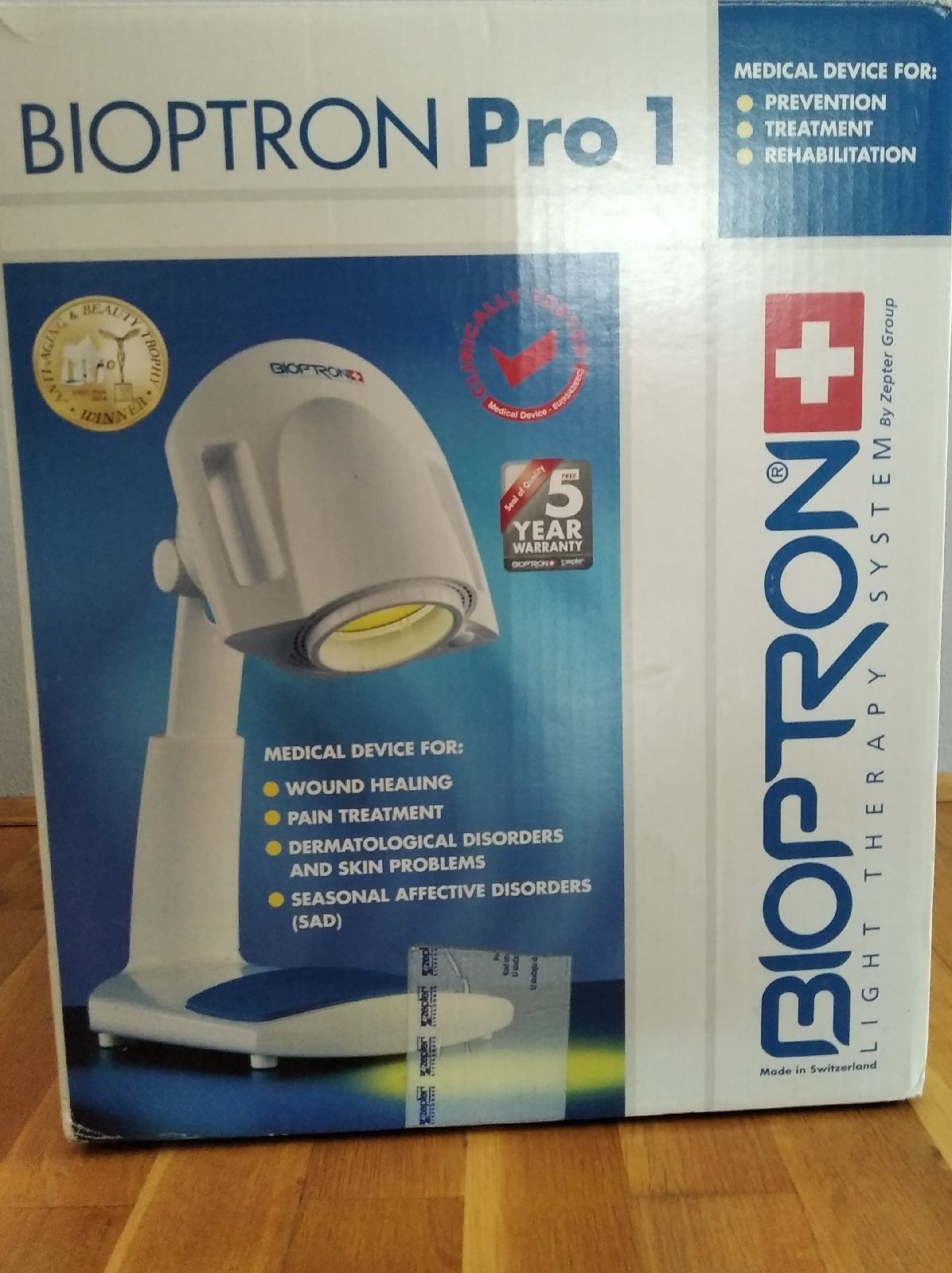 BIOPTRON LAMPA - ZEPTER