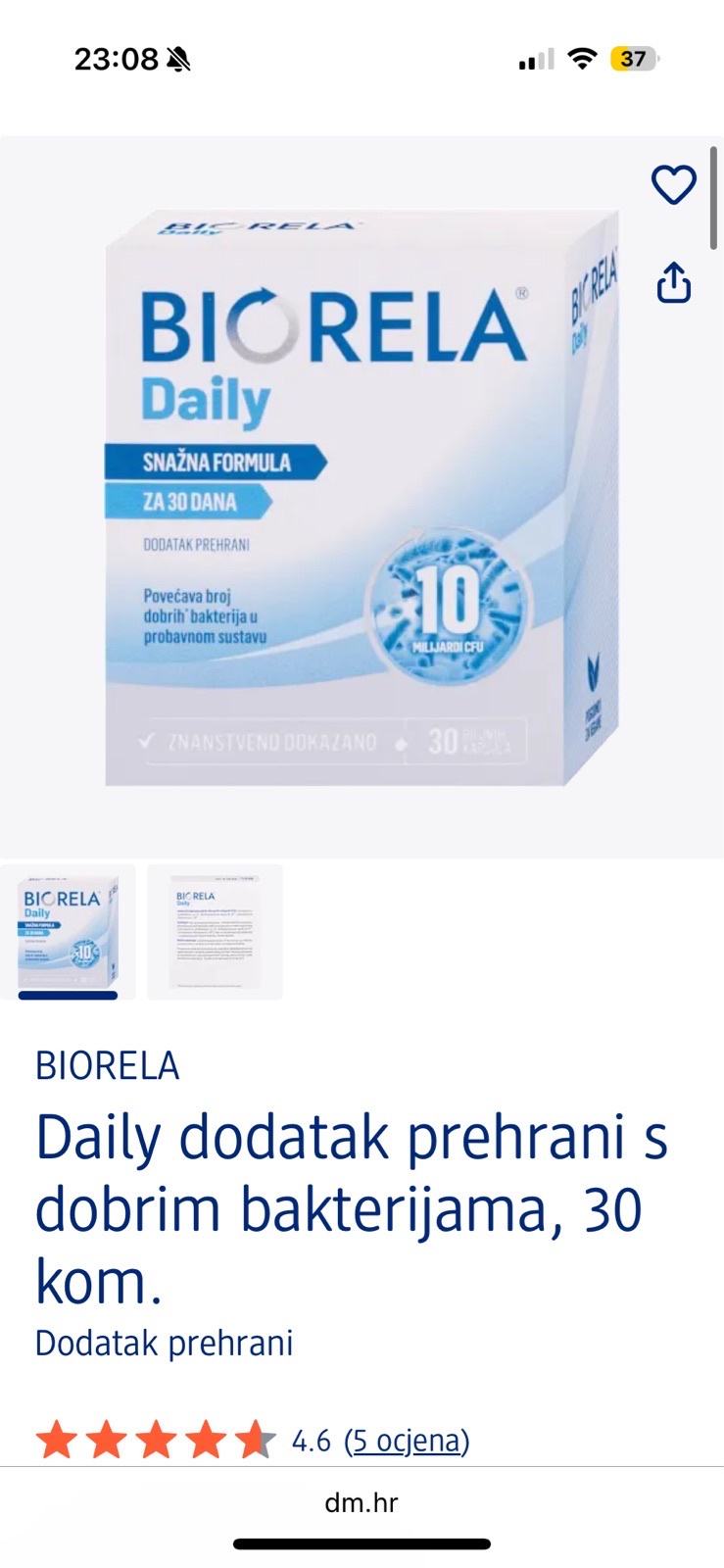 Biorela Daily probiotik