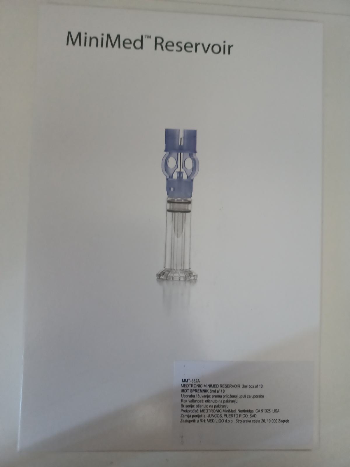 Medtronic MiniMed Quick set + Reservoir