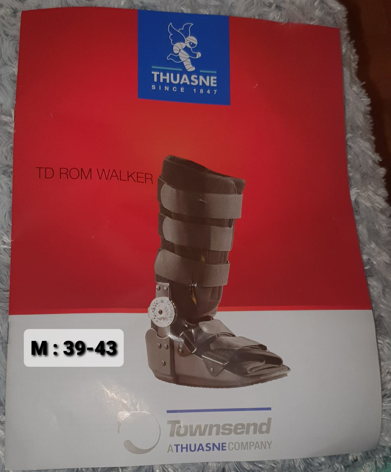Ortopedska čizma (ORTOZA) TD ROM Walker stopalo/gležanj