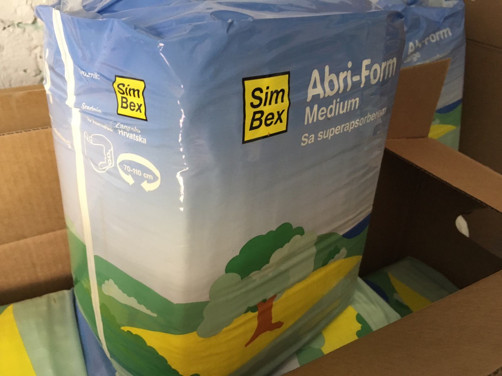 Pelene za odrasle srednja i large veličina Abri-form Sim Bex