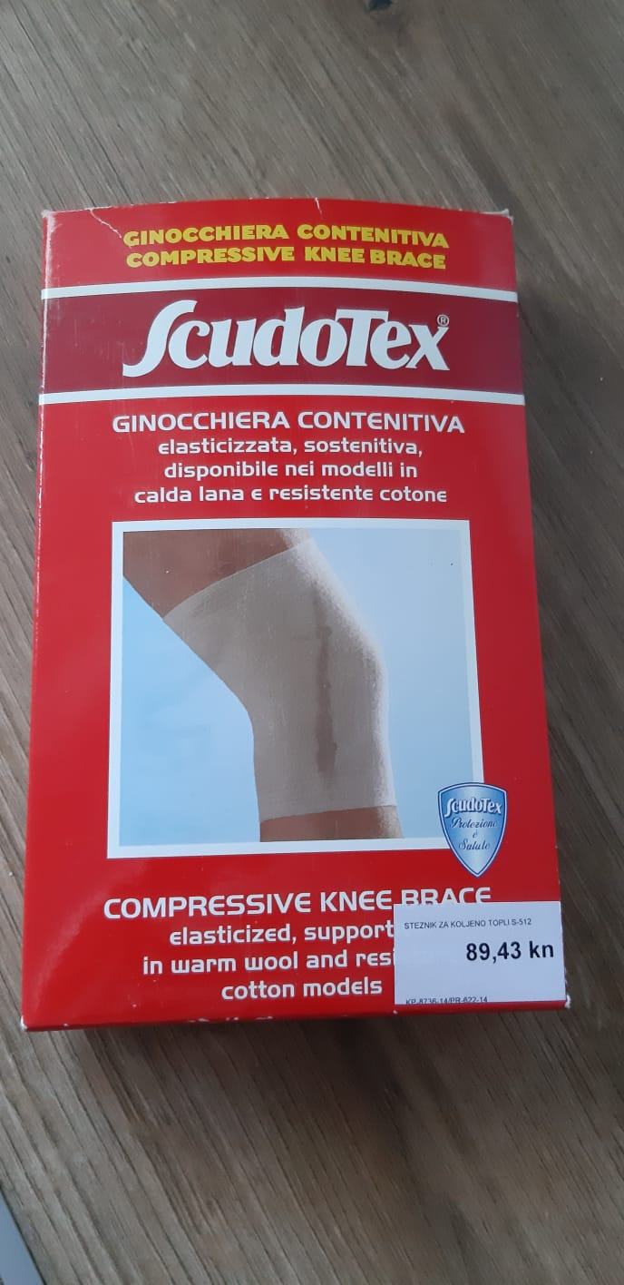 Scudotex topli pojas / steznik za koljeno
