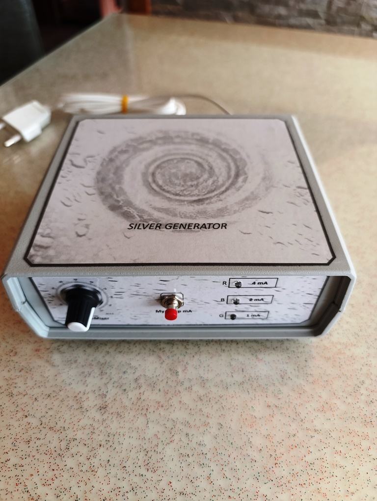 Digitalni Silver Generator - kontrola struje tipkom