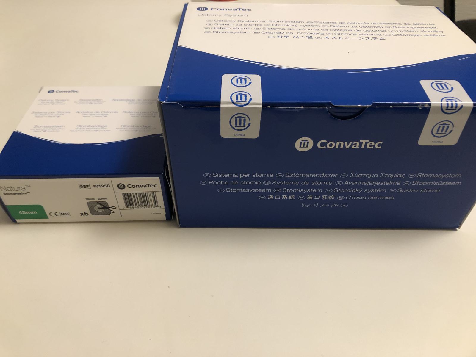 Sustav za stomu: vrecice&plocice