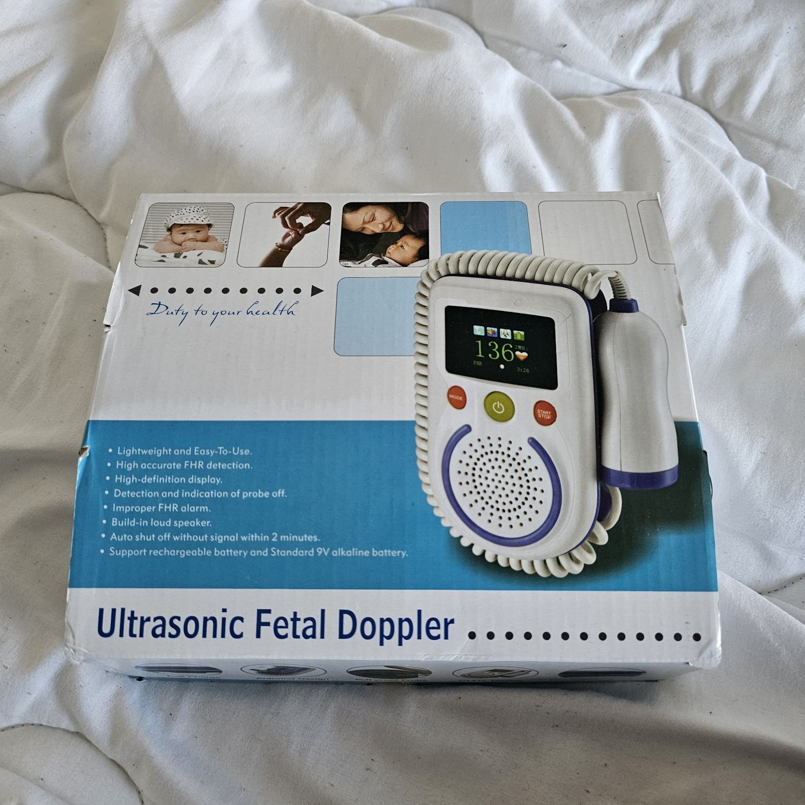 Ultrasonic Fetal Doppler